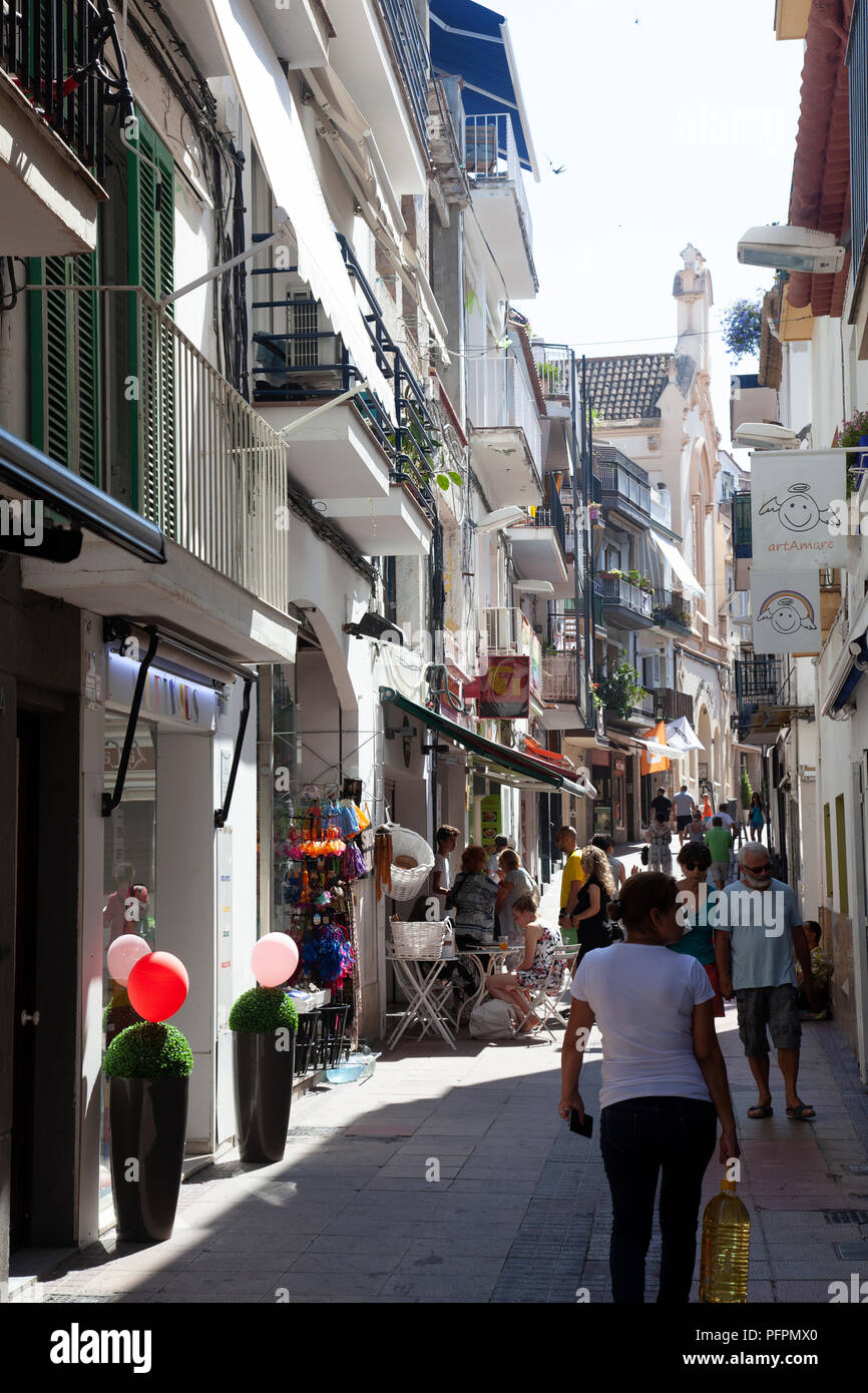 Sitges town centre hi-res stock photography and images - Alamy