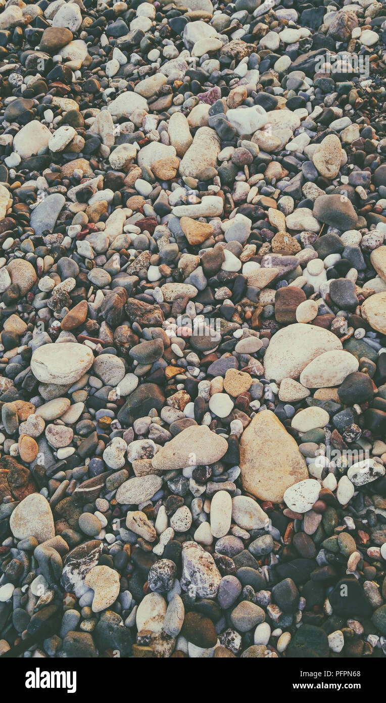 Sea pebble background Stock Photo - Alamy