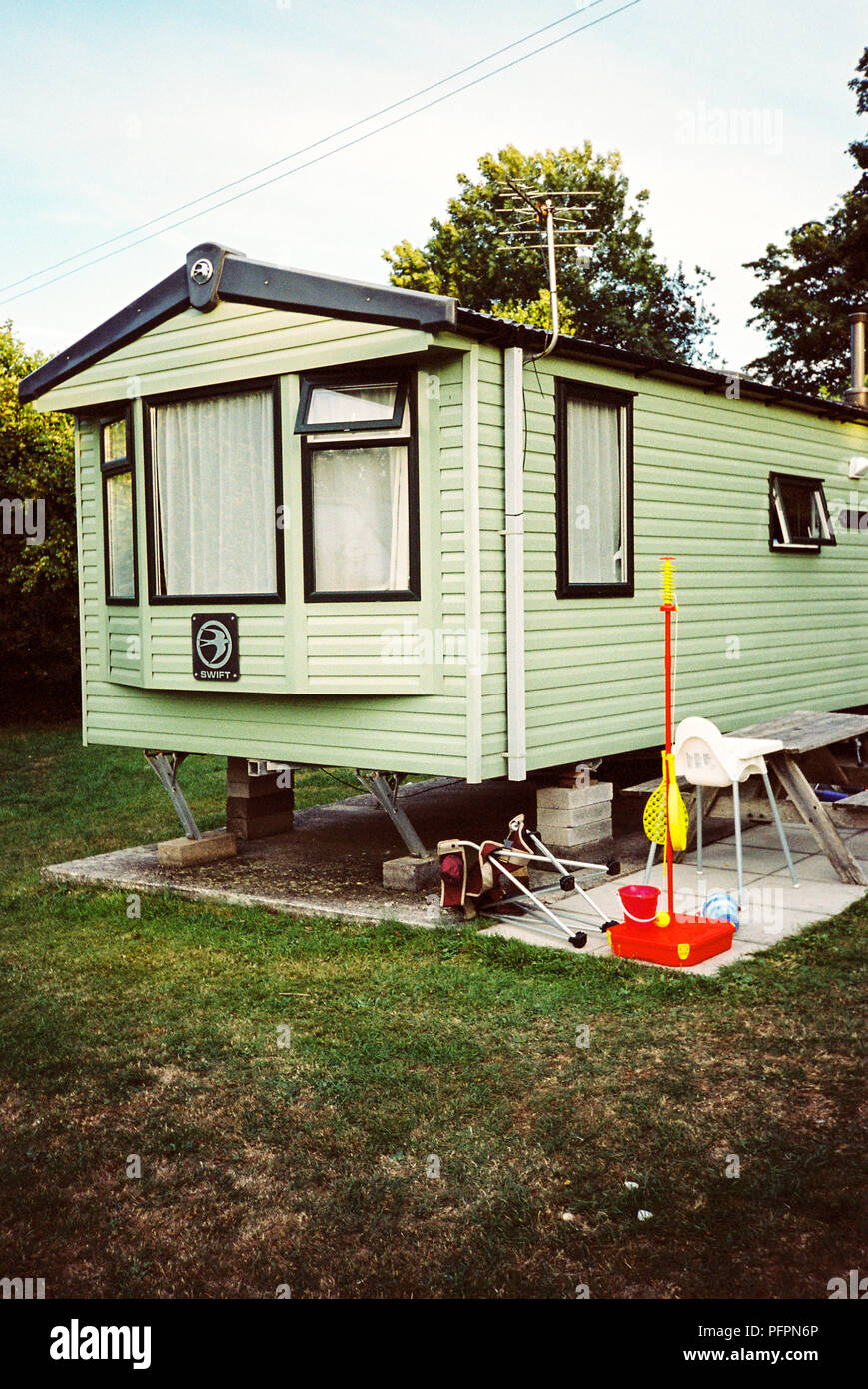 Static caravan at Karrageen Caravan & Camping Park, Bolberry ...