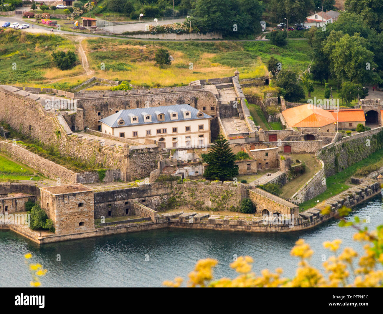 San Felipe Castle in Ferrol - Spain Stock Photo - Alamy