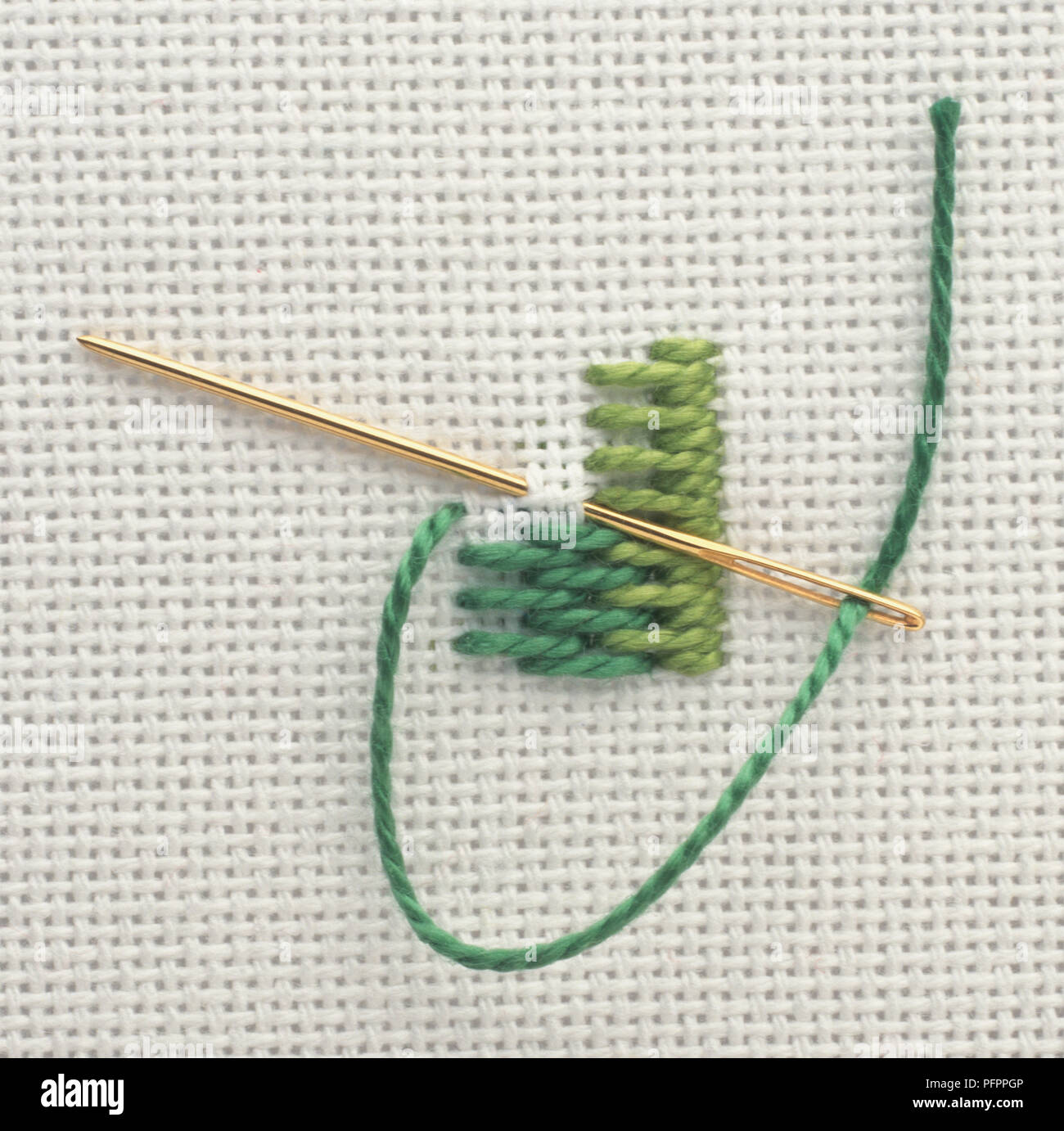 Embroidery pattern close up hi-res stock photography and images - Alamy