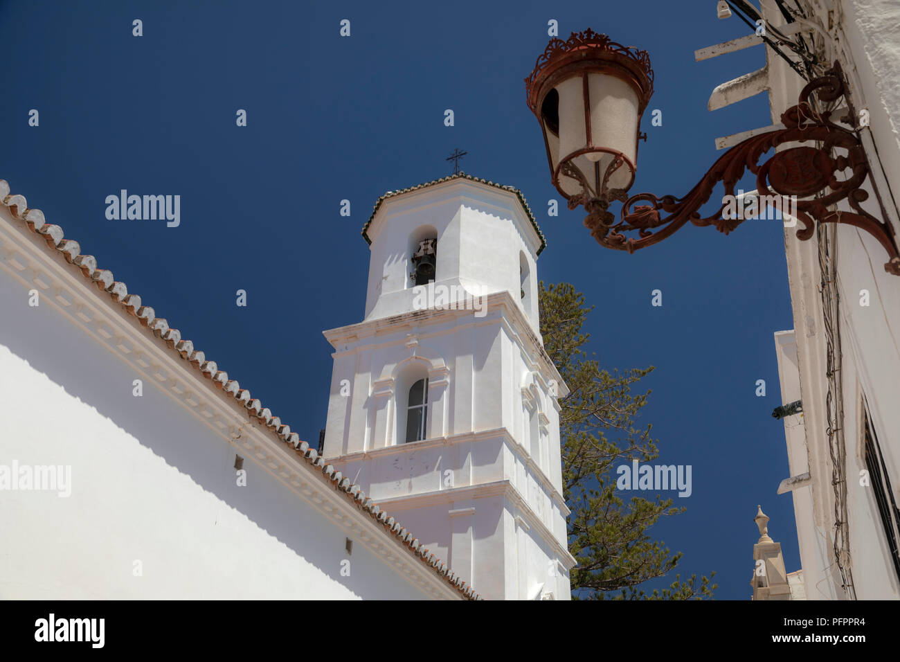 Parroquia El Salvador Church in the Plaza Balcón de Europa, Nerja ...