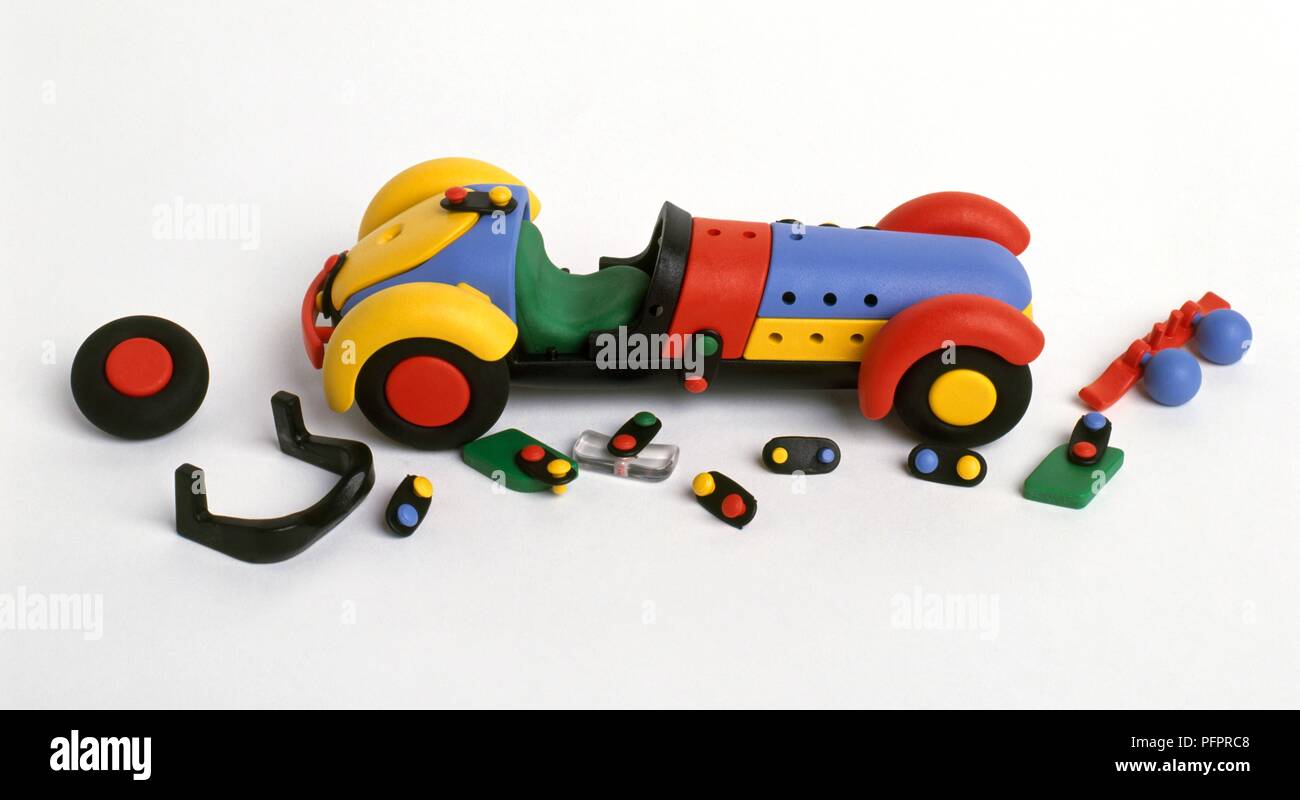 Partly disassembled toy car Stock Photo - Alamy