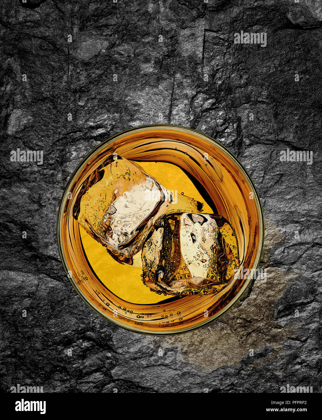 Dark stone rocks hi-res stock photography and images - Alamy