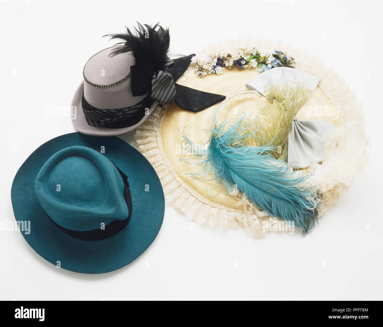 Three costume hats Stock Photo - Alamy