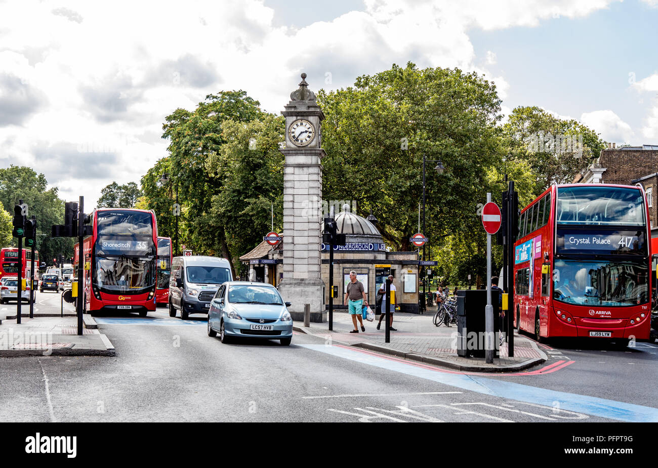 Clapham High Street London UK Stock Photo - Alamy