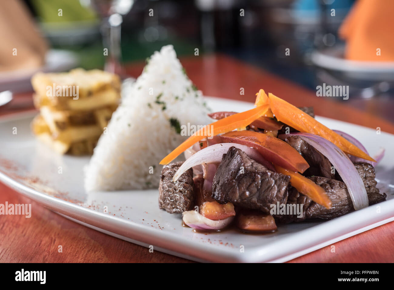 Lomo Saltado Gourmet Recipe