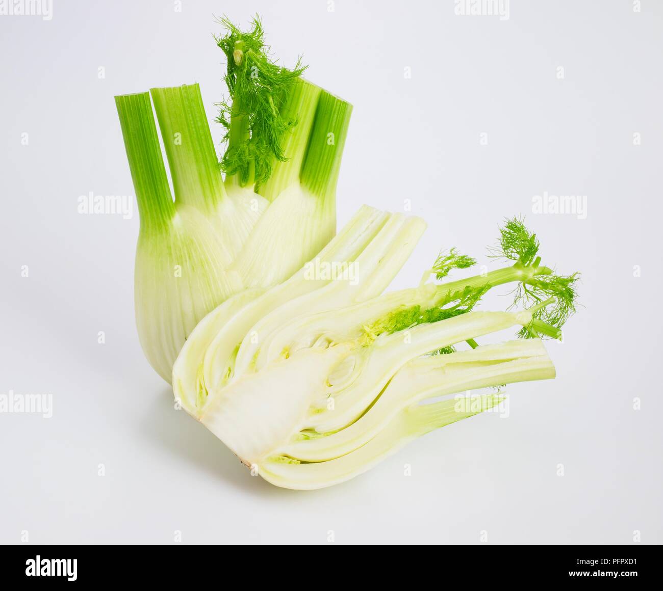 Fennel, whole and sliced Stock Photo - Alamy