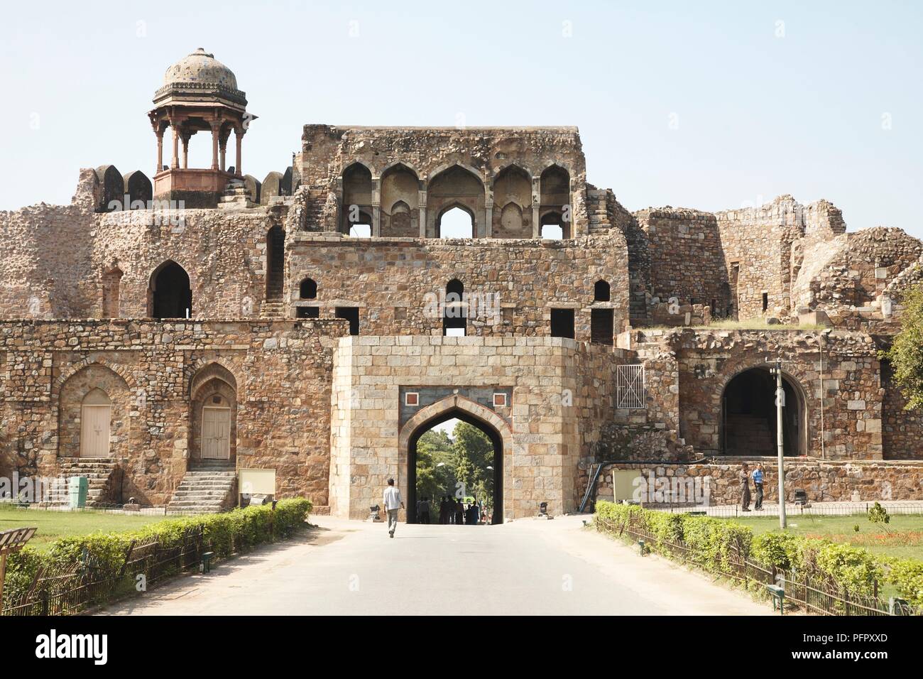 India, Delhi, the Purana Qila, old fort Stock Photo - Alamy