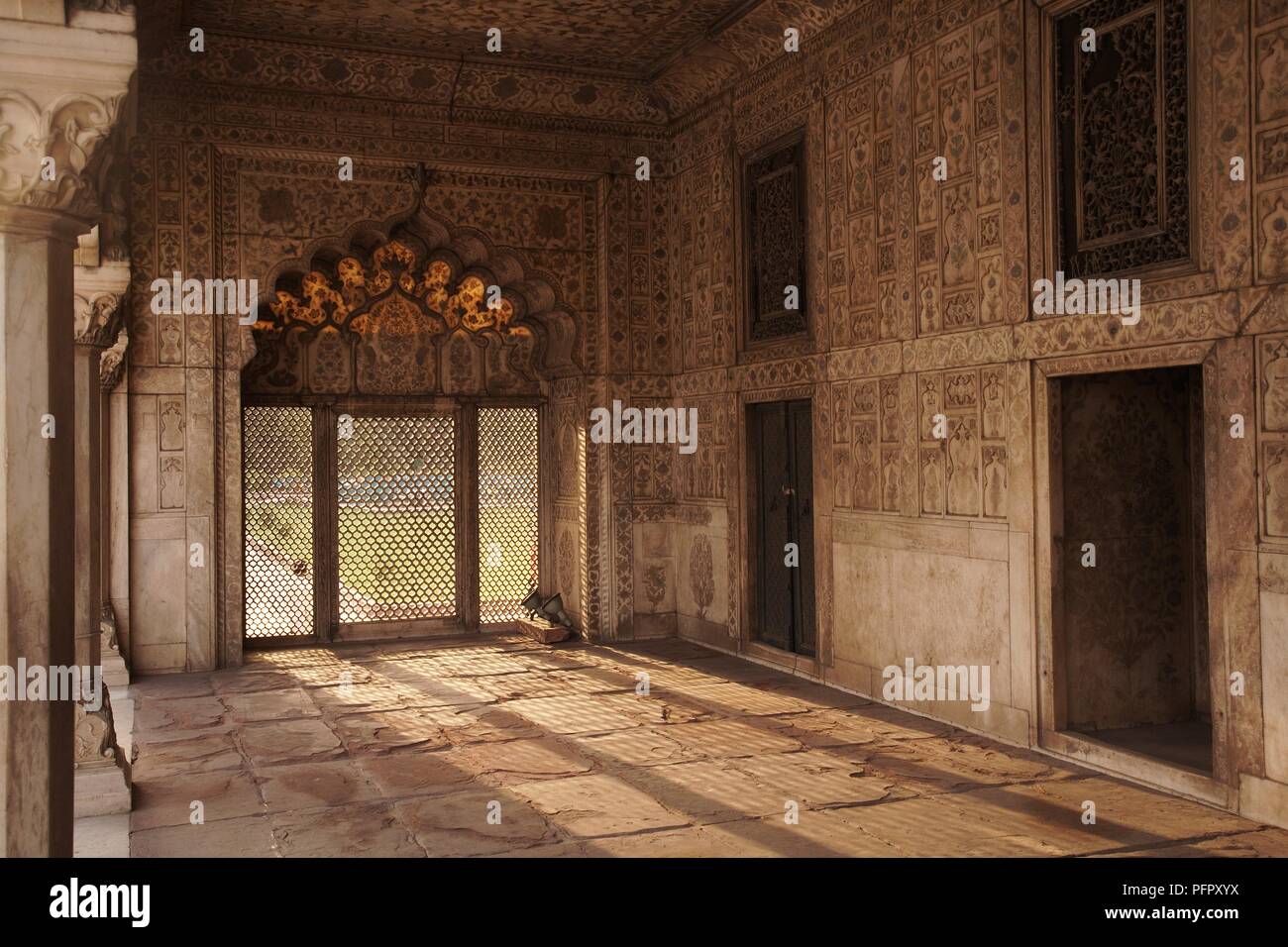 Delhi Red Fort Interior Stock Photos & Delhi Red Fort Interior Stock ...