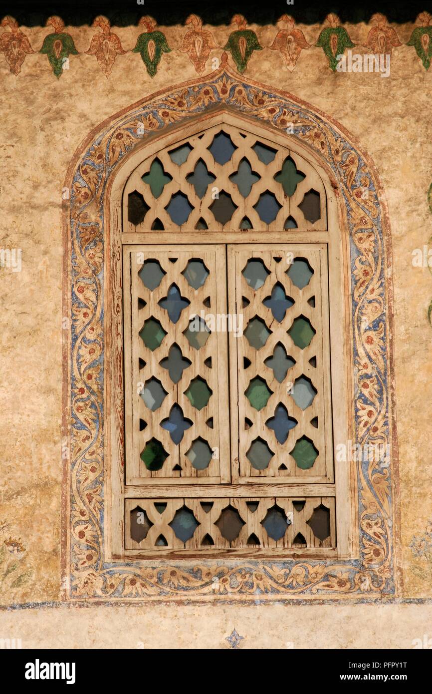 Bosnia and Herzegovina, Travnik, Suleimania Mosque, window Stock Photo ...