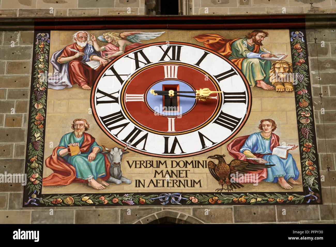 Romania, Transylvania, Brasov, Black Church, clock Stock Photo - Alamy