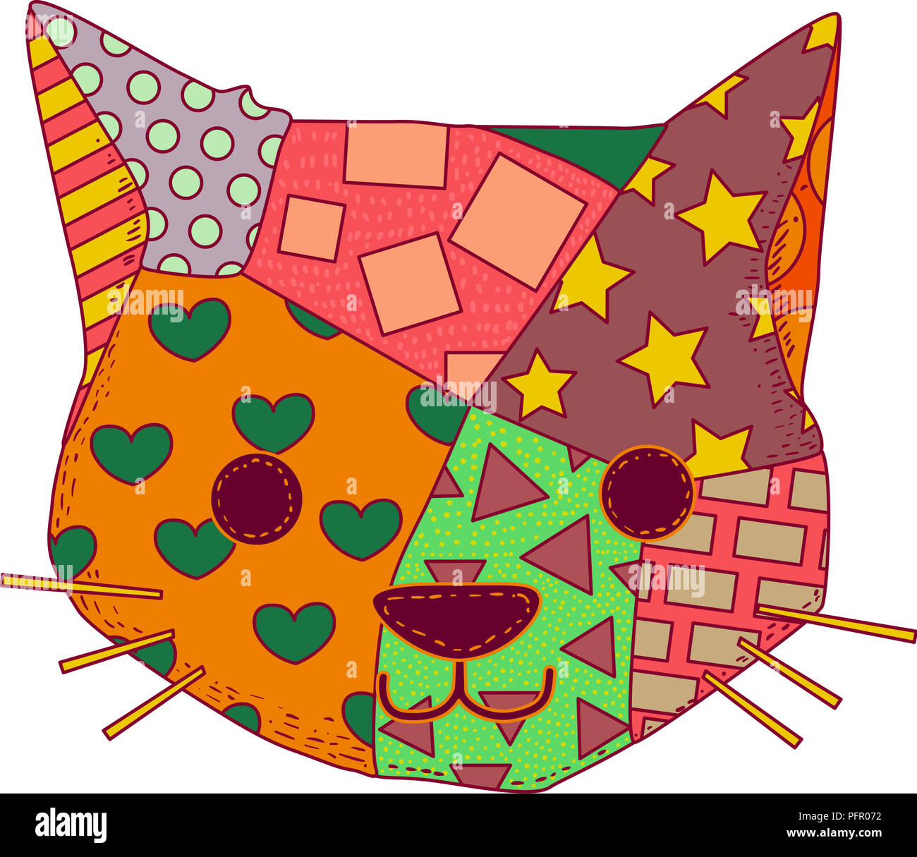 Different face shapes hi-res stock photography and images - Alamy