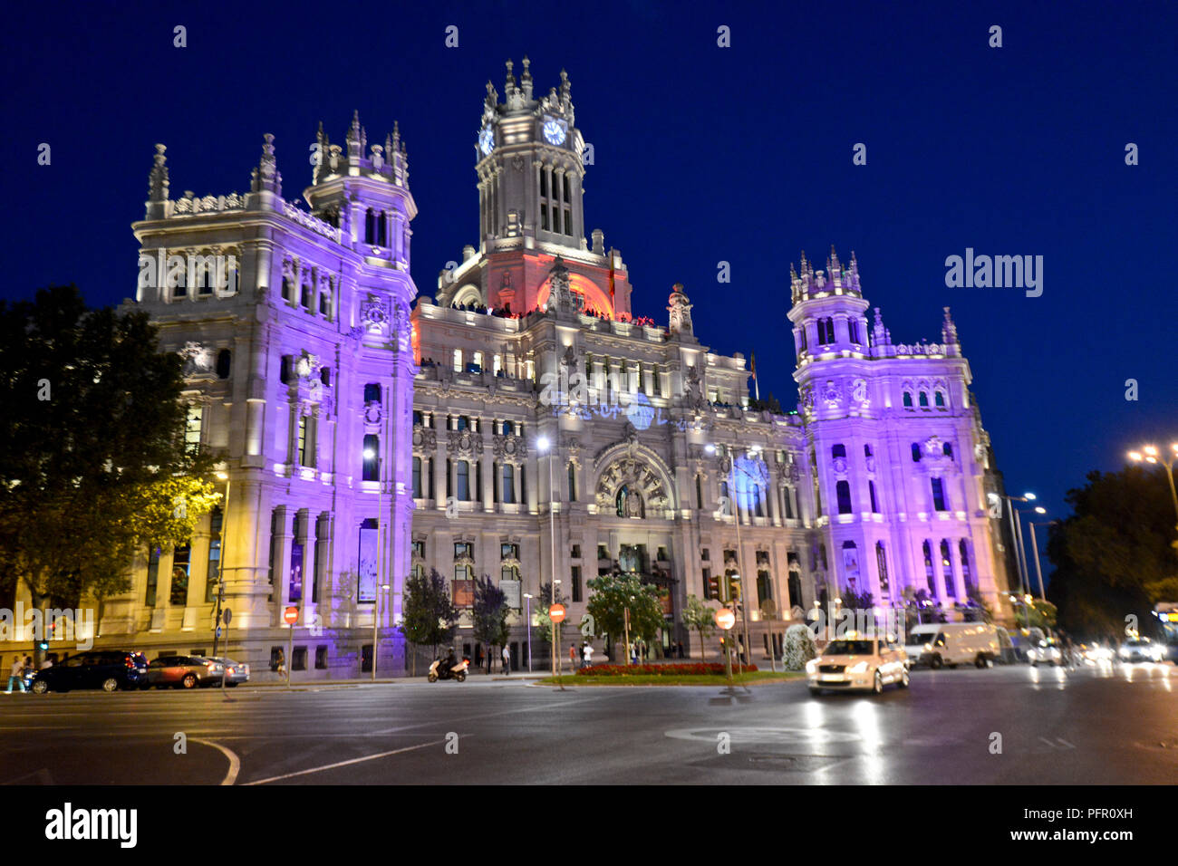 Cybele Palace (Palacio de Cibeles), Madrid, Spain Stock Photo - Alamy