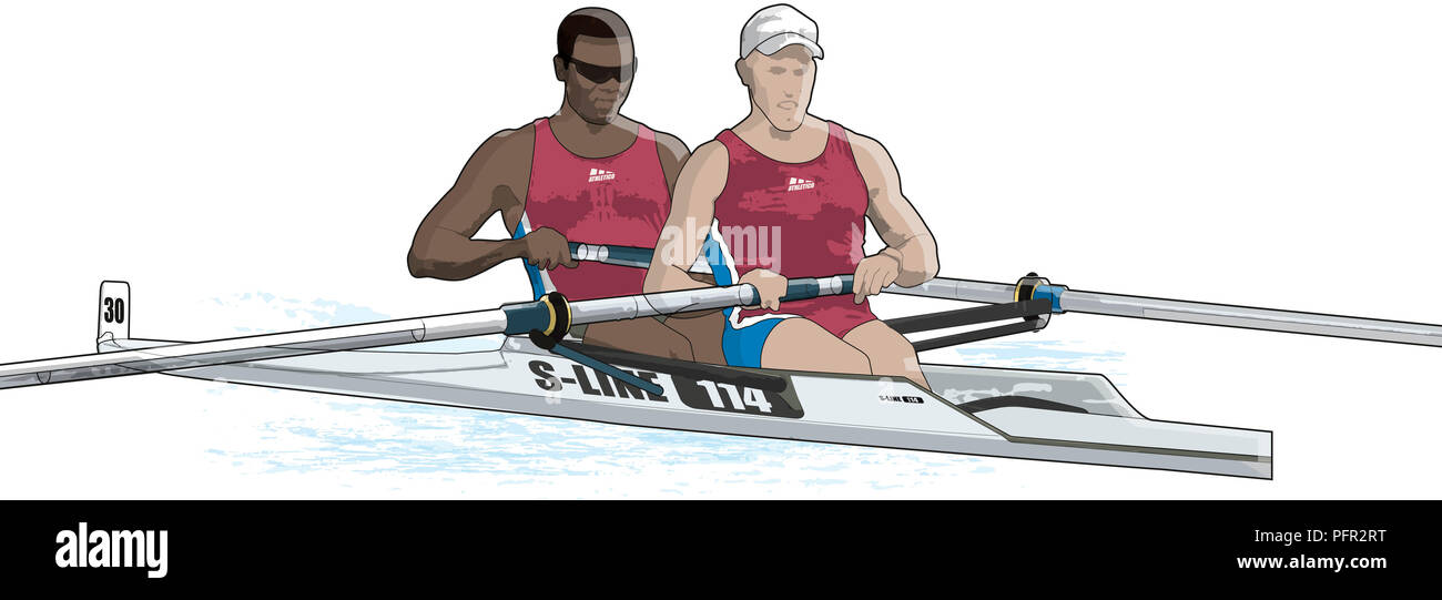 Rowing boat cut out hi-res stock photography and images - Alamy