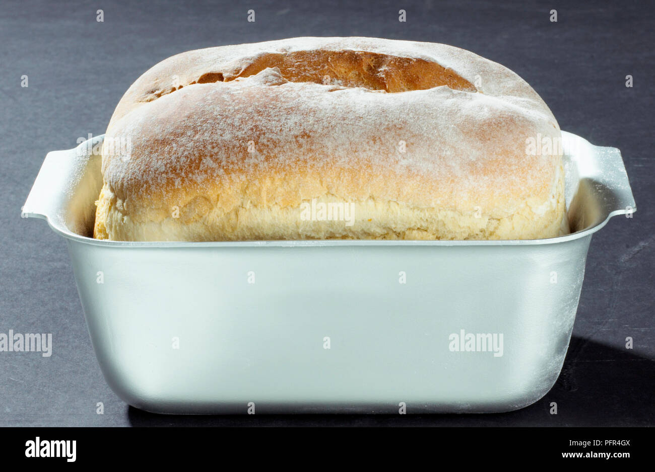Loaf home baked white bread hi-res stock photography and images - Alamy