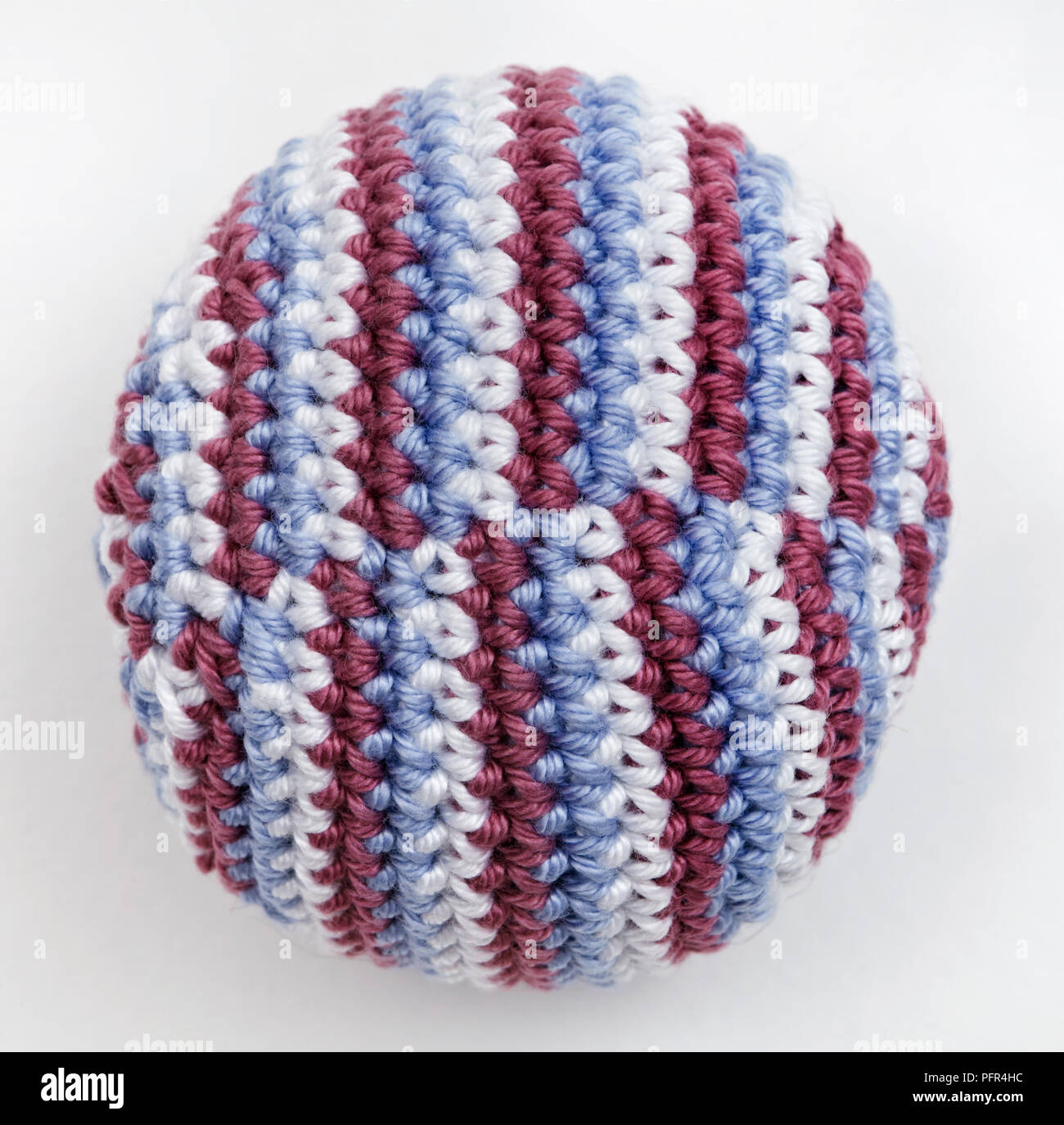 Red Striped Ball And White Striped Ball High Resolution Stock ...