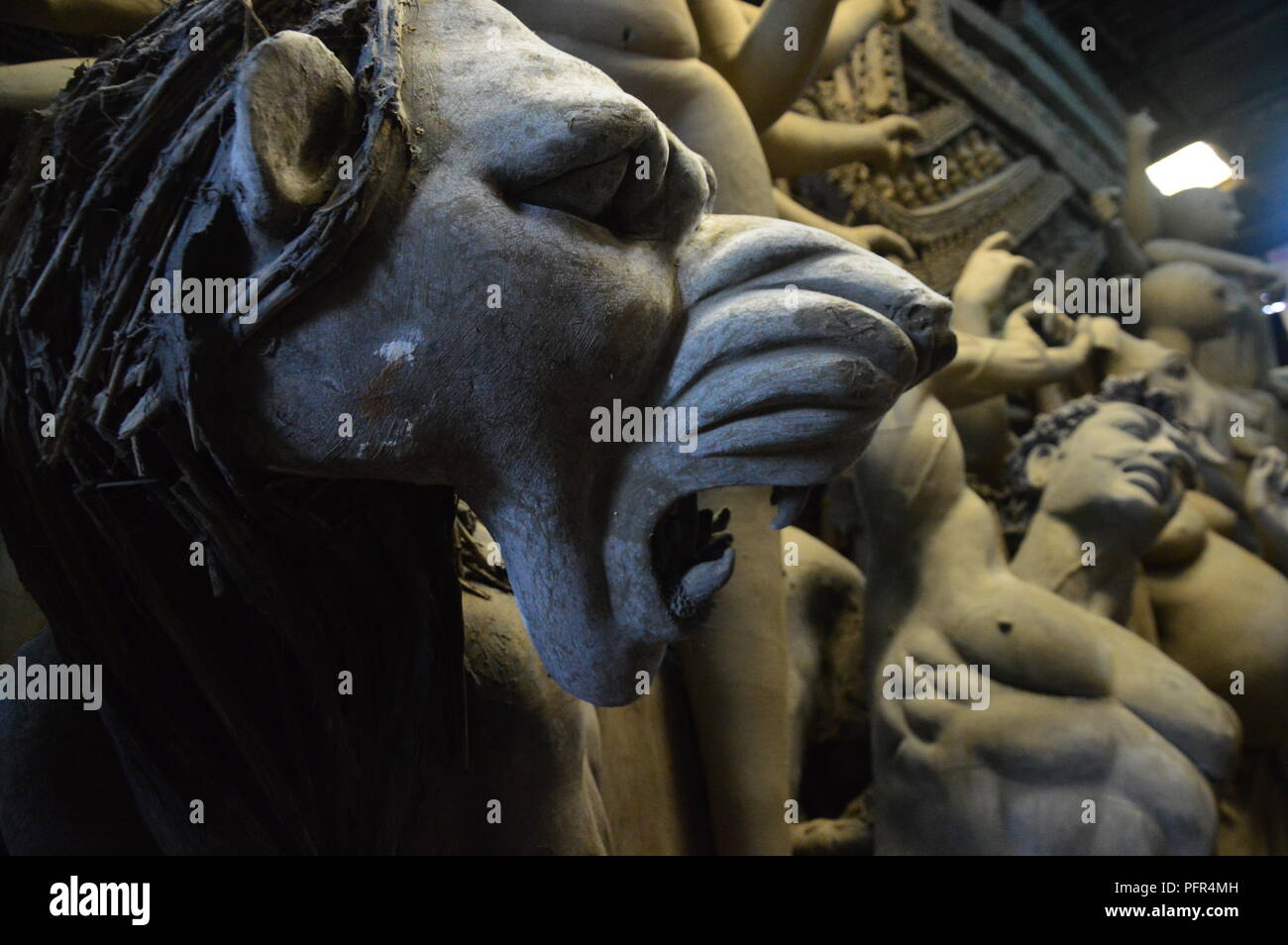 Indian gods clay model hi-res stock photography and images - Alamy