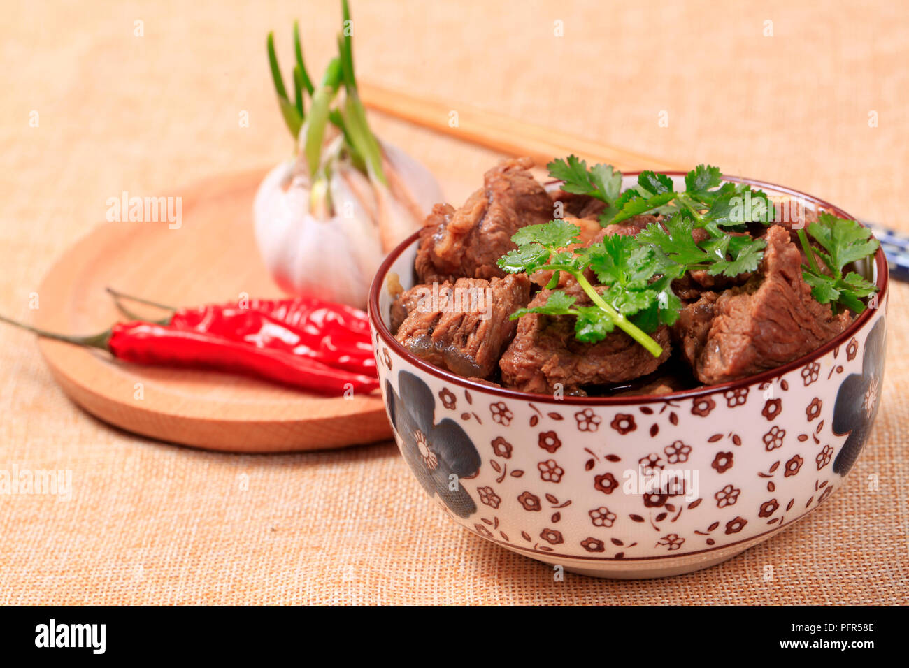 Chinese food, beef stew Stock Photo - Alamy