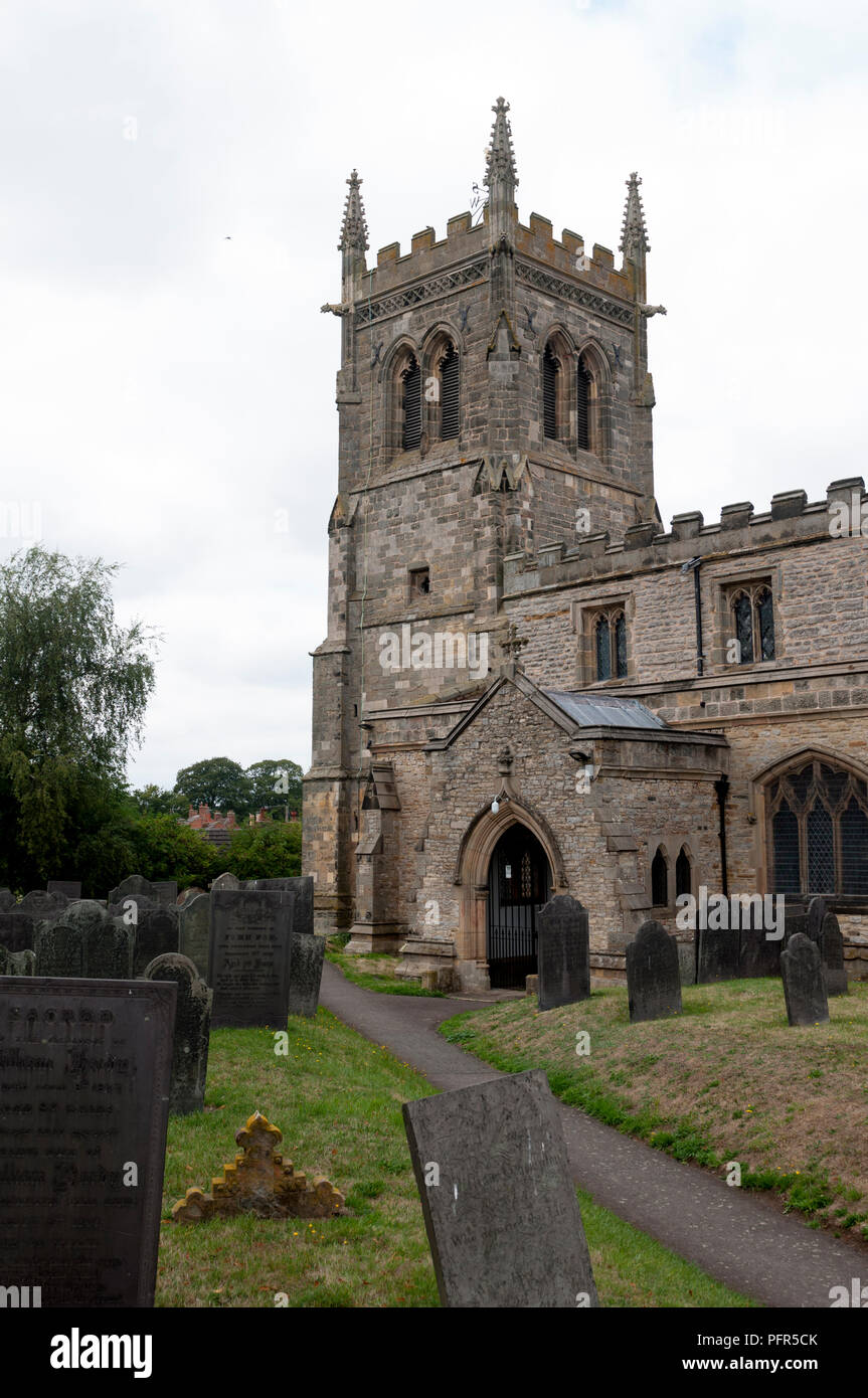 St. Mary`s Church, Wymeswold, Leicestershire, England, UK Stock Photo ...