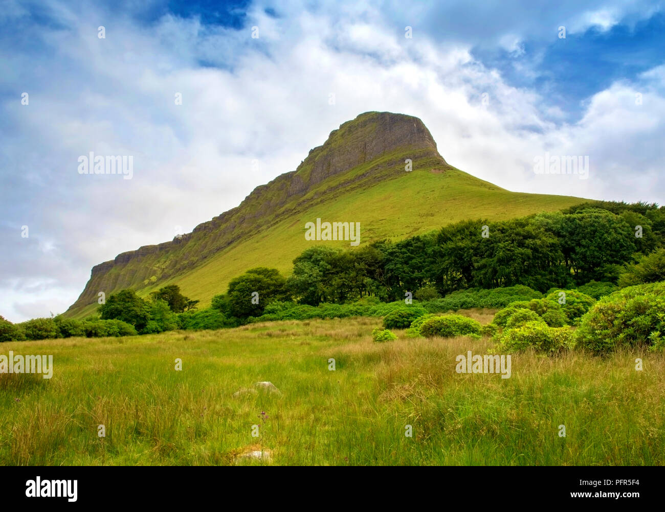 Ben Bulben rock formation in County Sligo, Ireland Stock Photo - Alamy