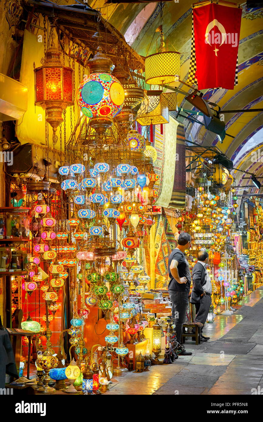 Grand Bazaar, Istanbul, Turkey Stock Photo - Alamy