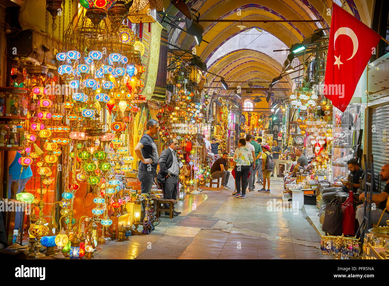 Grand Bazaar, Istanbul, Turkey Stock Photo - Alamy