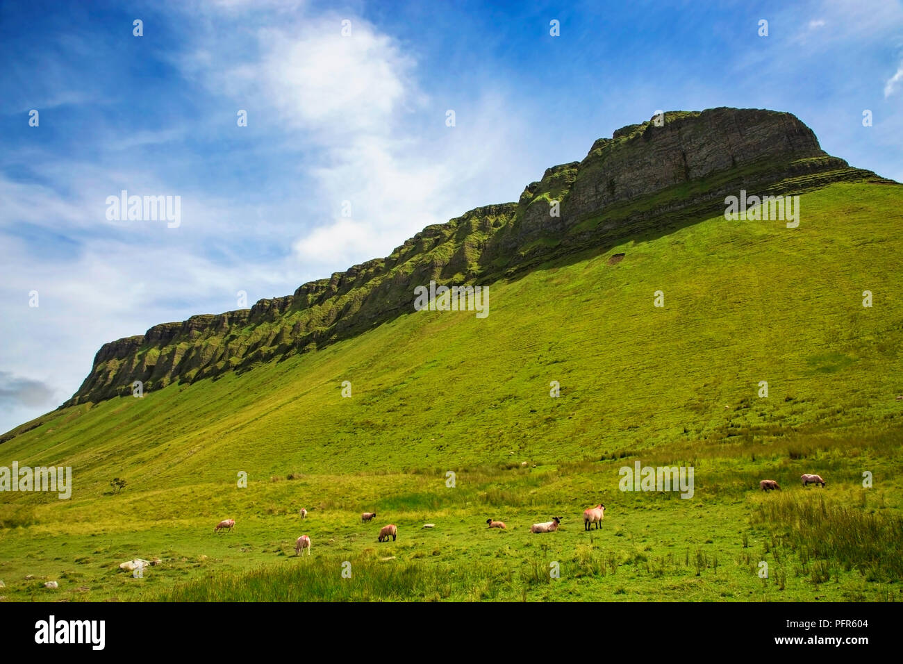 Ben Bulben rock formation in County Sligo, Ireland Stock Photo - Alamy