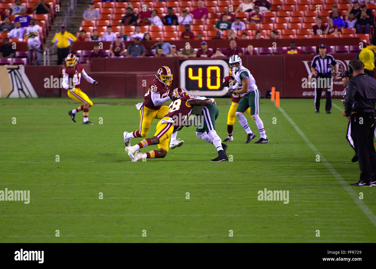 Nfl tackle helmet hi-res stock photography and images - Alamy