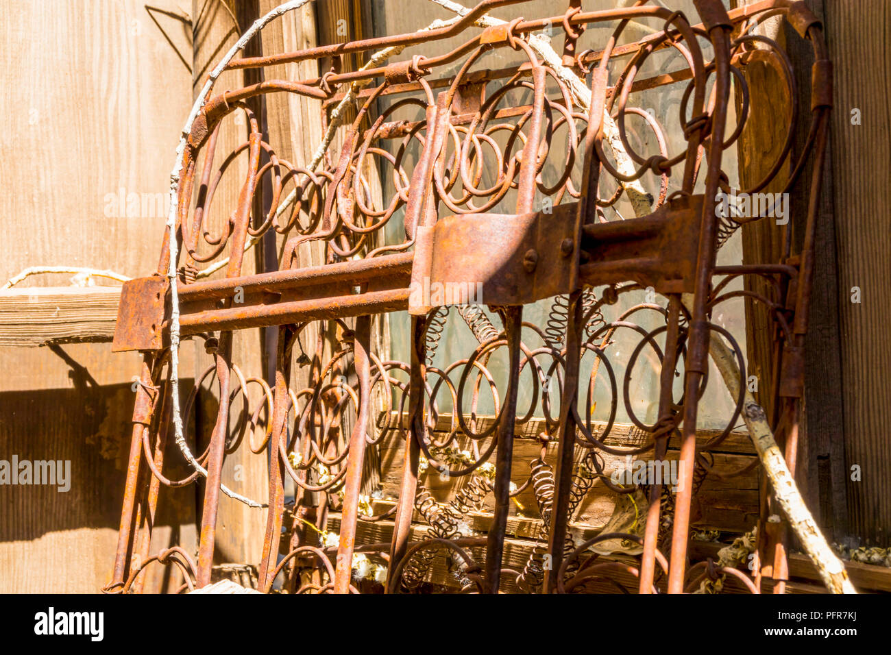 Antique Coil Bed Springs