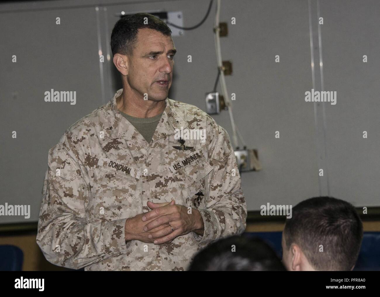 5TH FLEET AREA OF OPERATIONS (May 21, 2018) Brig. Gen. Francis Donovan ...