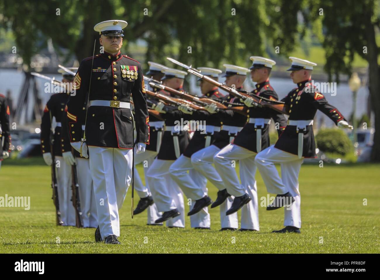 Gunnery Sgt. Michael Charneske, platoon sergeant, U.S. Marine Corps ...