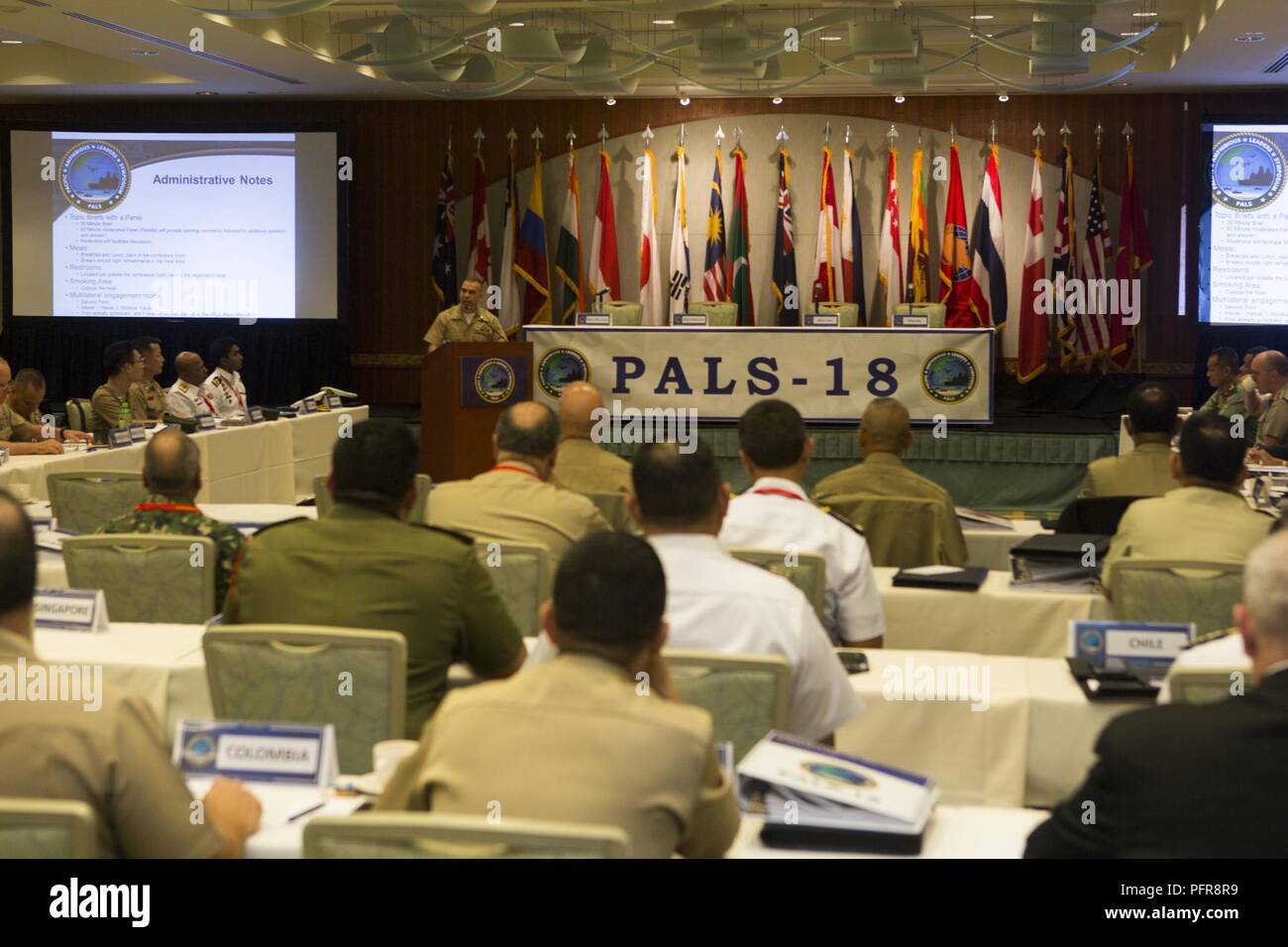U.S. Marine Corps Col. Nathan Nastase, assistant chief of staff, G-3/5 ...