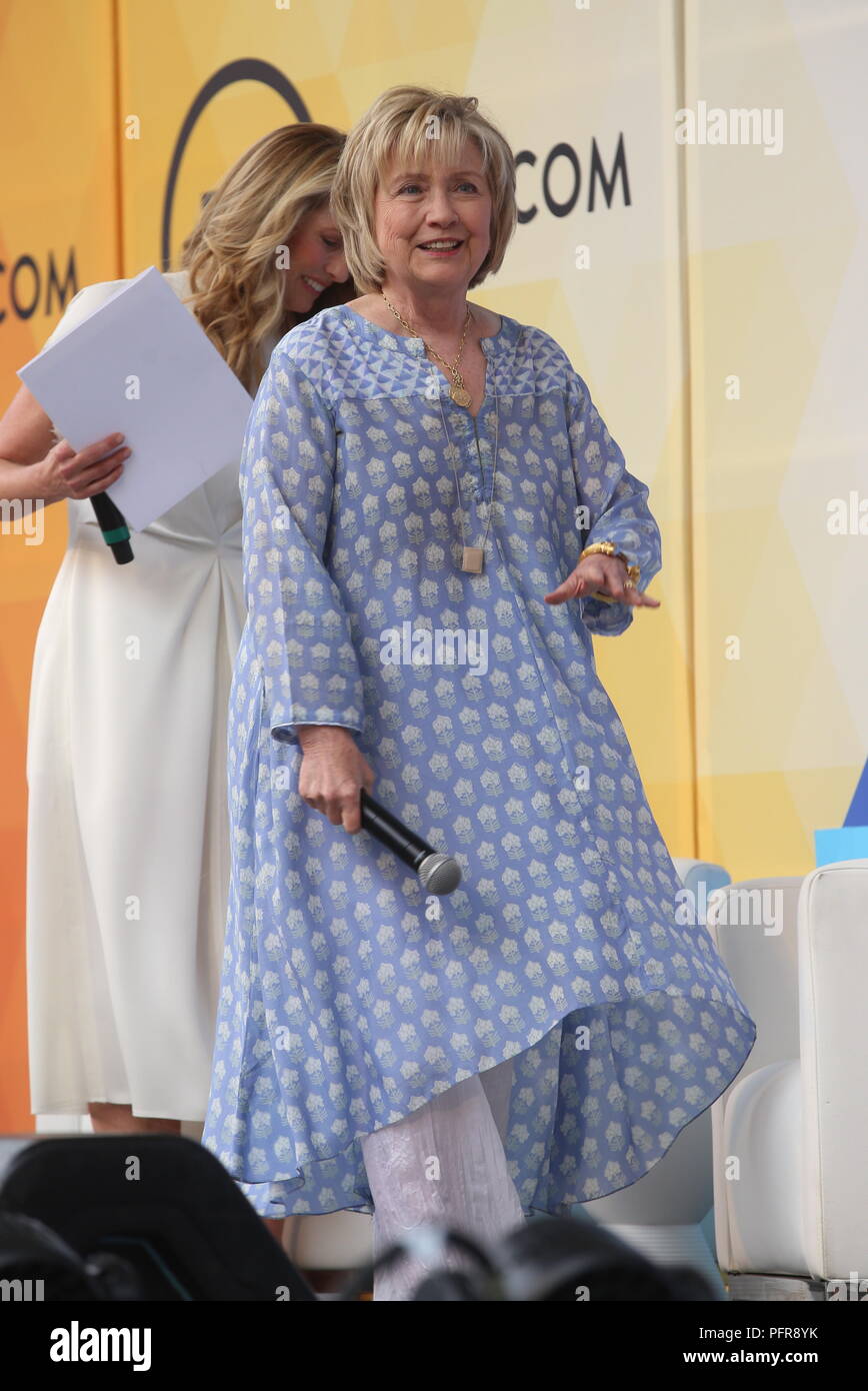 OZY Fest at Central Park Featuring: Hillary Rodham Clinton Where: New ...