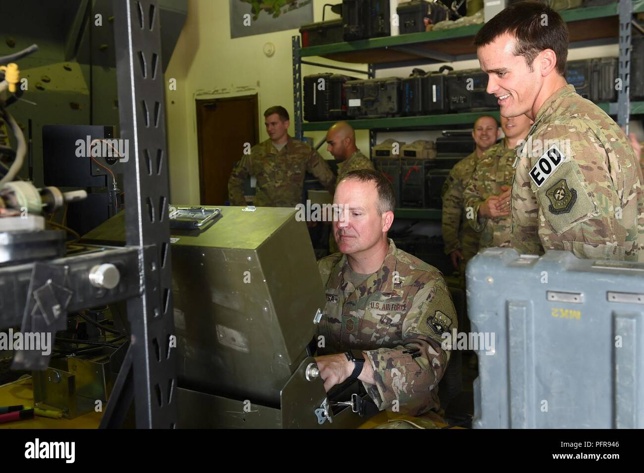 Senior Airman Mike Rodgers, 407th Expeditionary Civil Engineer Squadron ...