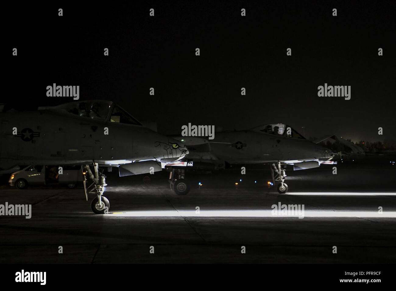 KANDAHAR, Afghanistan (May 21, 2018) -- Two U.S. Air Force A-10 ...