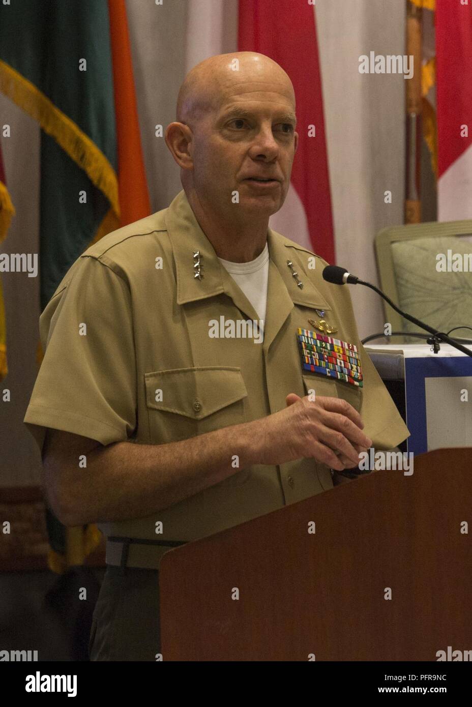 U.S. Marine Corps Lt. Gen. David H. Berger, commander, U.S. Marine ...