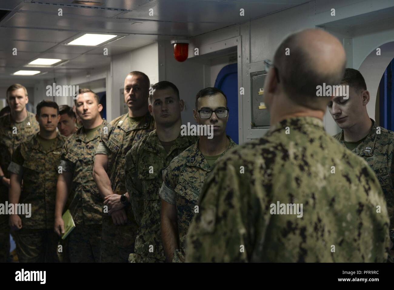 DIEGO (May 23, 2018) Students from the United States Marine Corps ...