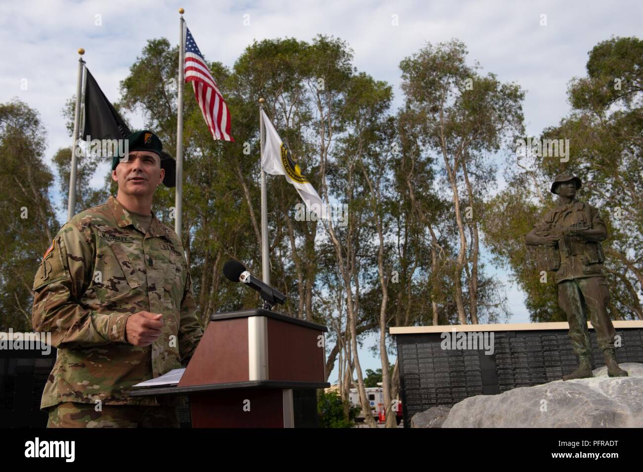 Army Command Sgt. Maj. Patrick McCauley, U.S. Special Operations ...