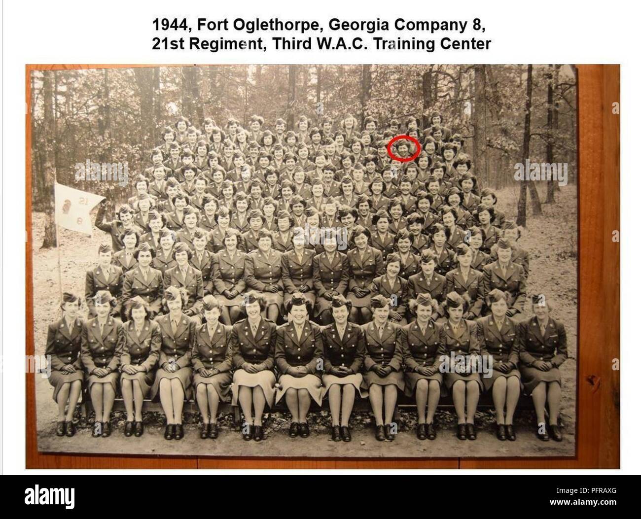 graduating class 1944 Fort Oglethorpe, Georgia, company 8, 21st ...
