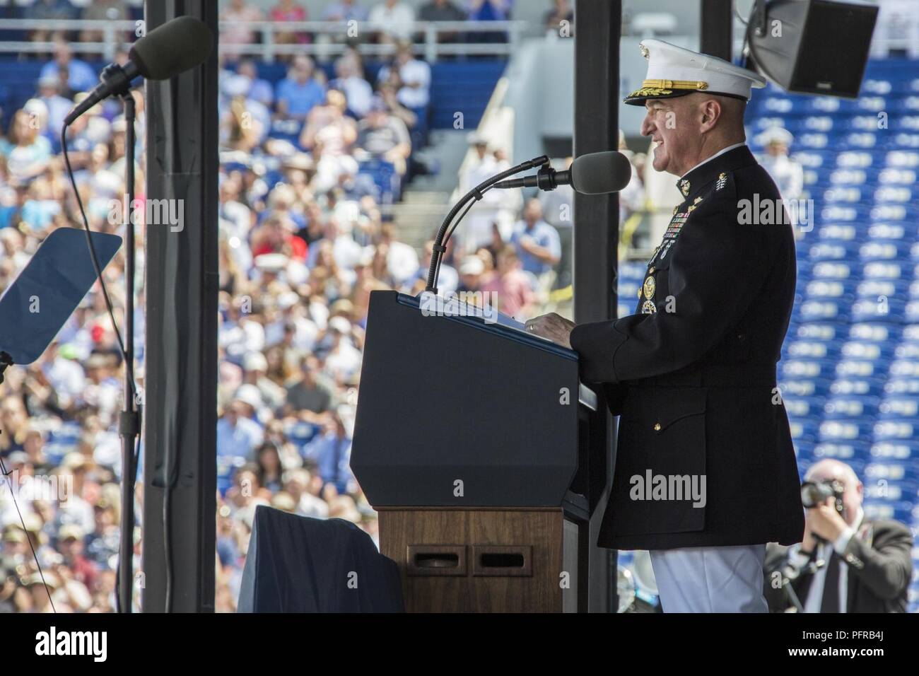 The Assistant Commandant of the Marine Corps Gen. Glenn M. Walters ...