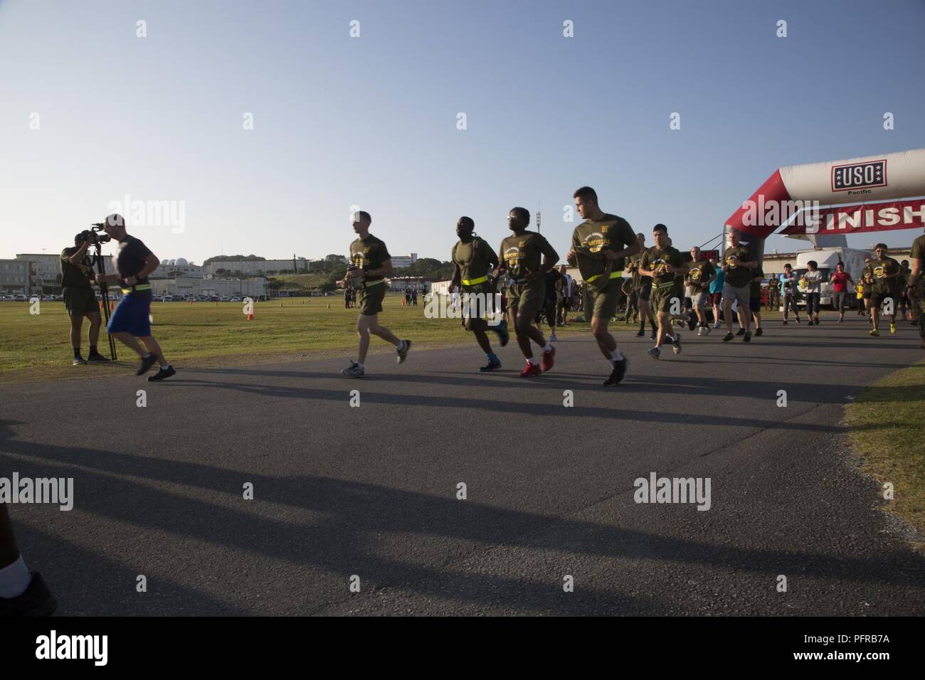 CAMP FOSTER, OKINAWA, Japan – Marines, Sailors, and members of the ...