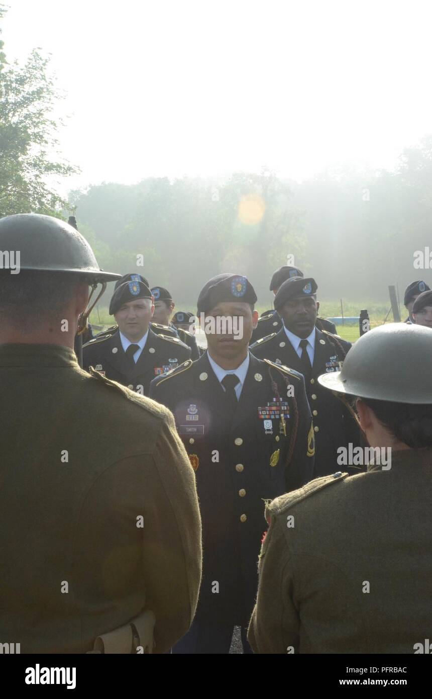 The commanding generals mounted color guard hi-res stock photography ...