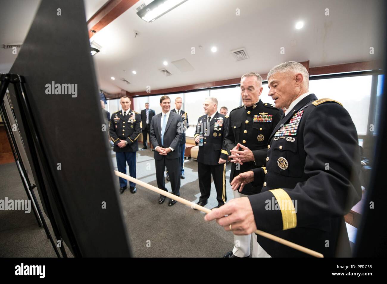 U.S. Army Lt. Gen. Robert Caslen, Superintendent of the U.S. Military ...