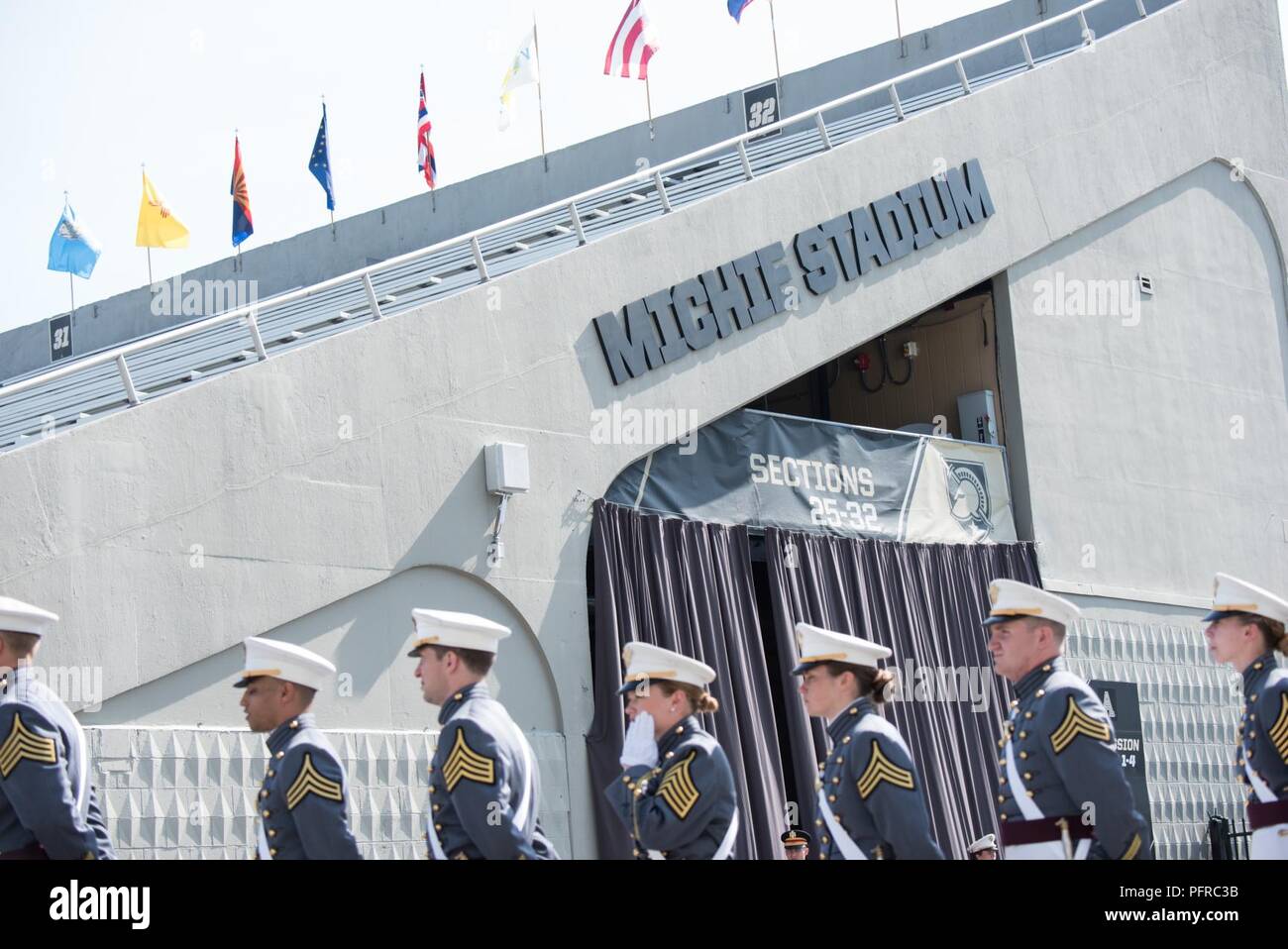 West point military academy marching hi-res stock photography and ...