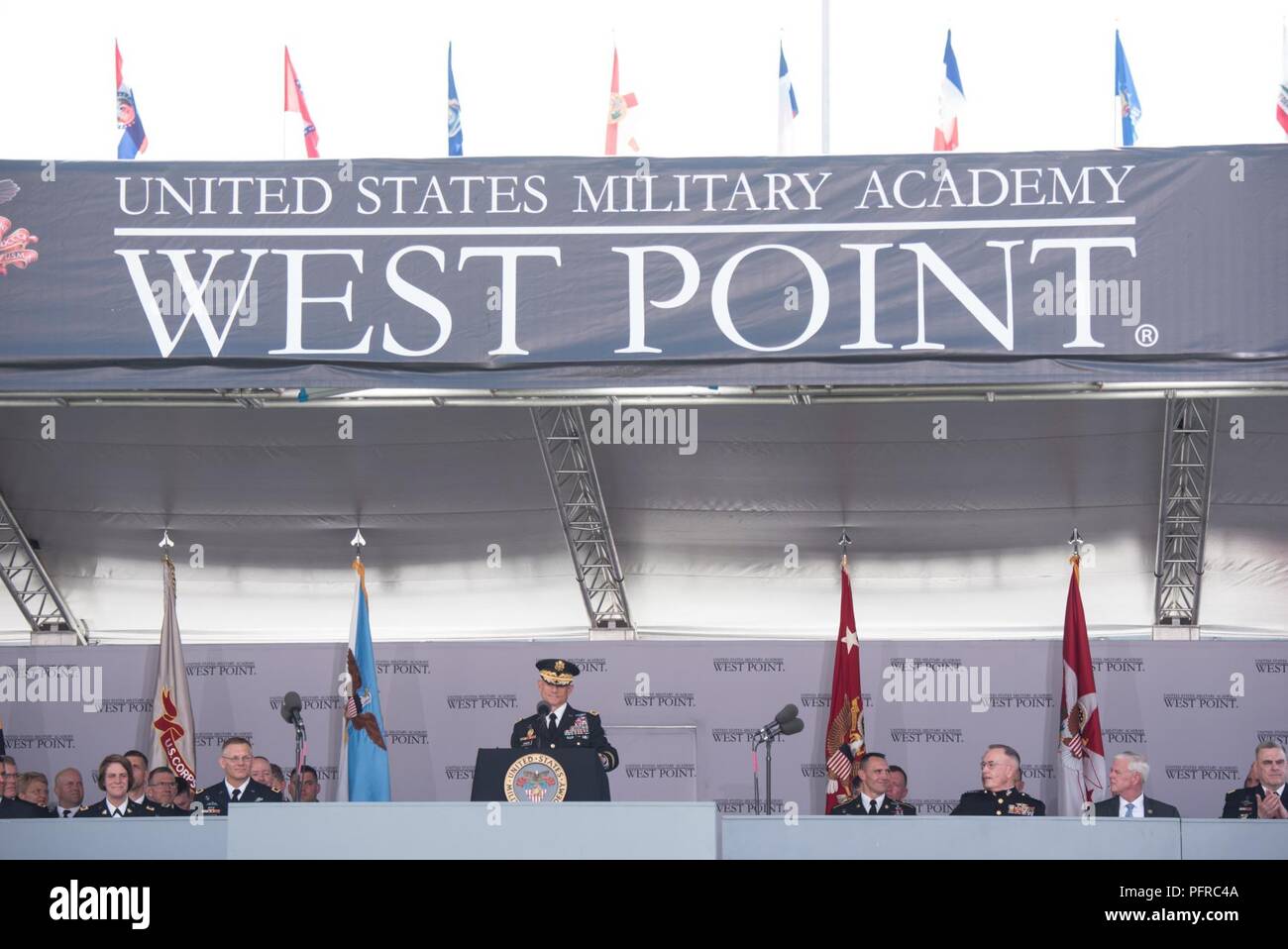 U.S. Army Lt. Gen. Robert Caslen, Superintendent of the U.S. Military ...