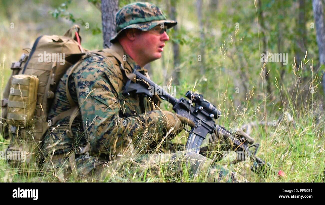 U.S. Navy Hospital Corpsman 2nd Class Joshua Elder, with 2nd Battalion ...
