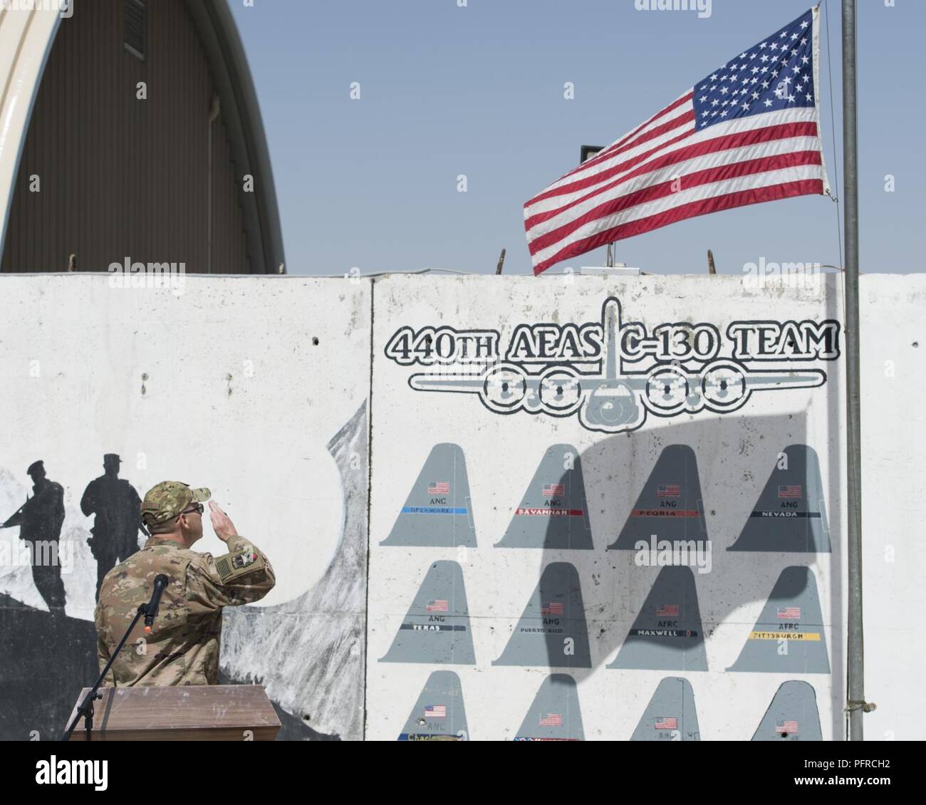 Col. Billy Pruett, Train, Advise, Assist Command-Air (TAAC-Air) command ...