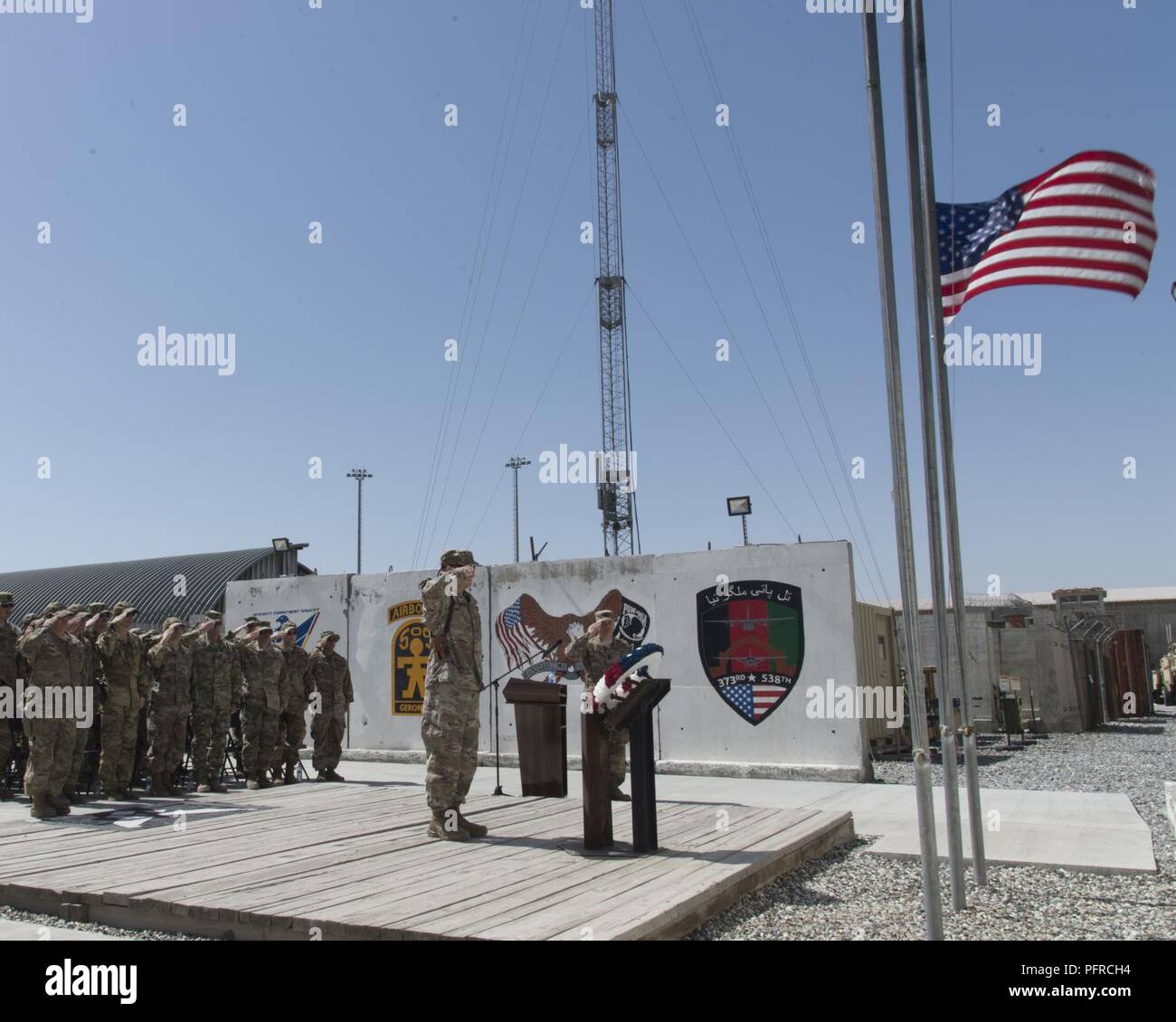 Brig. Gen. Phillip Stewart, commander of the 438th Air Expeditionary ...