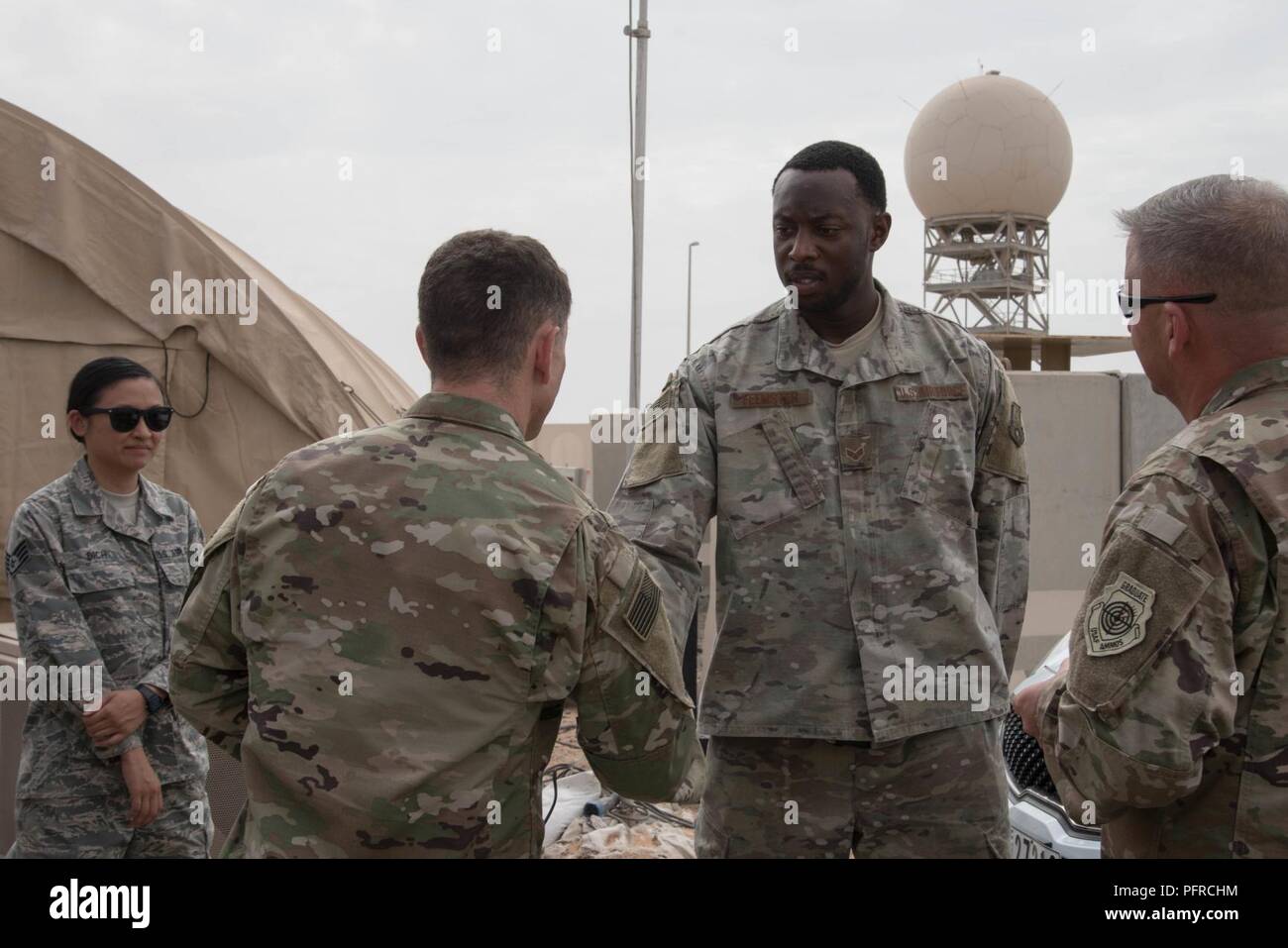 U.S. Air Force Chief Master Sgt. Joseph Montgomery, U.S. Air Forces ...